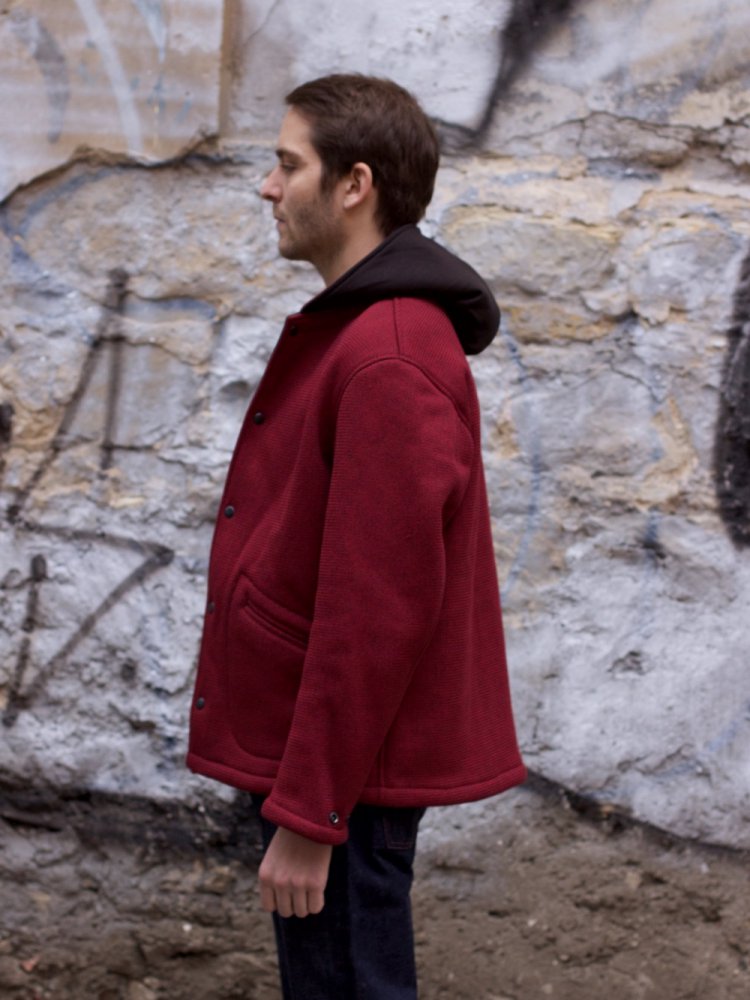 Stevenson Overall Co. Windmaster - WM1 Brick Red x Black | denimheads.cz