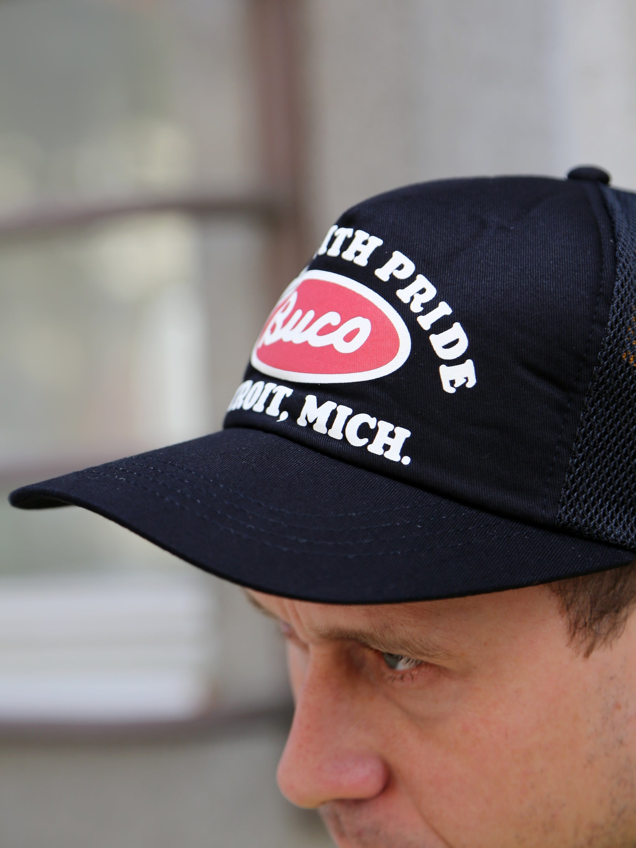 The Real McCOY's Buco Mesh Cap / Buco Oval – Black (BA26001-030 ...