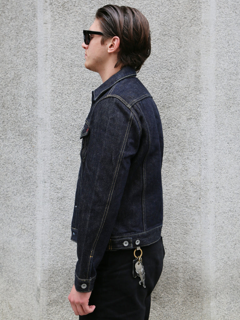 Iron Heart 21oz Selvedge Denim Modified Type III Jacket - Indigo (IH-5 ...